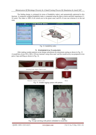 Minimization of Shrinkage Porosity in A Sand Casting Process By ...