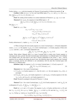 About the 2-Banach Spaces | PDF