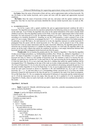 Enhanced Methodology for supporting approximate string search in Geospatial data | PDF