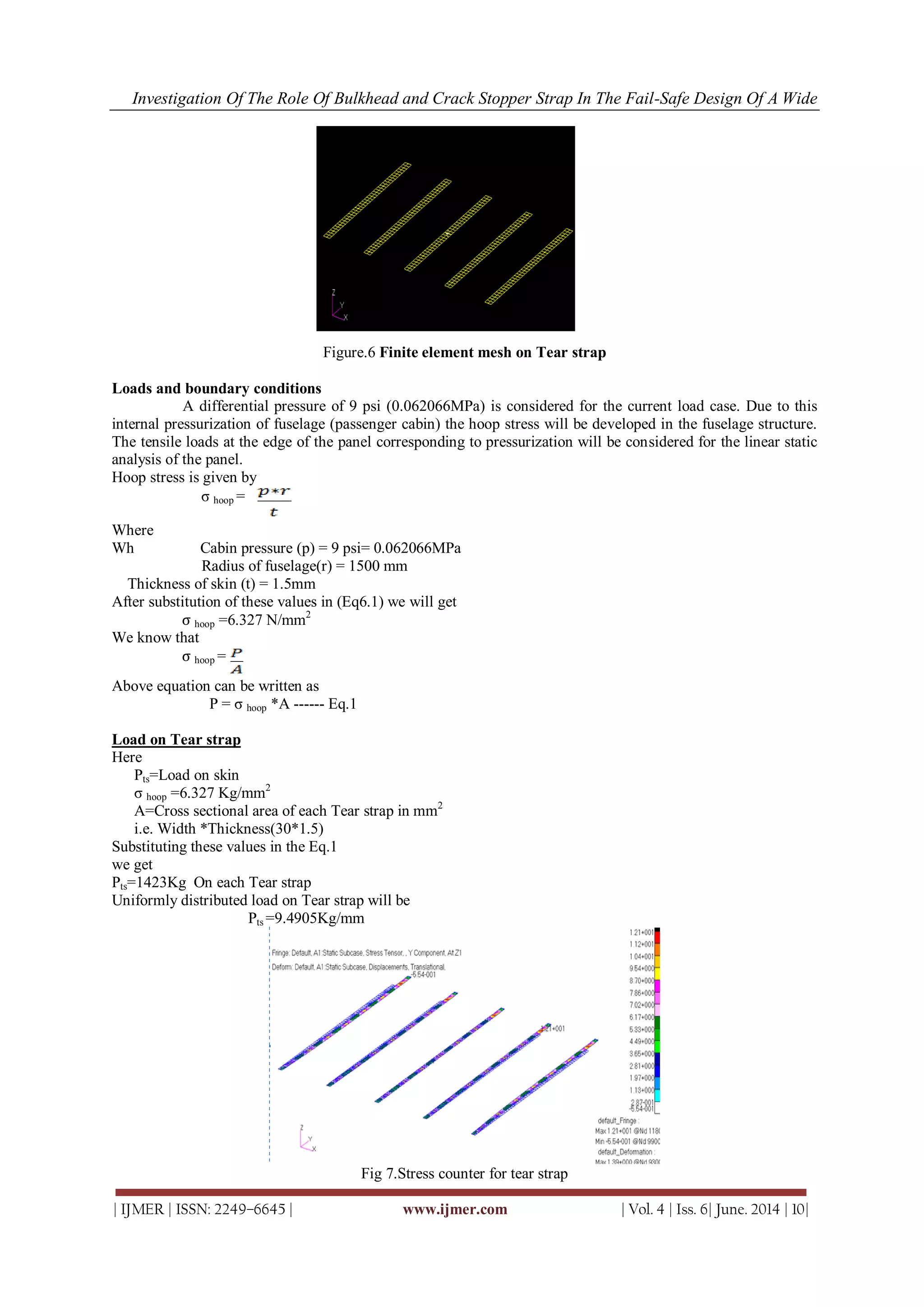 Investigation of the Role of Bulkhead and Crack Stopper Strap in the ...