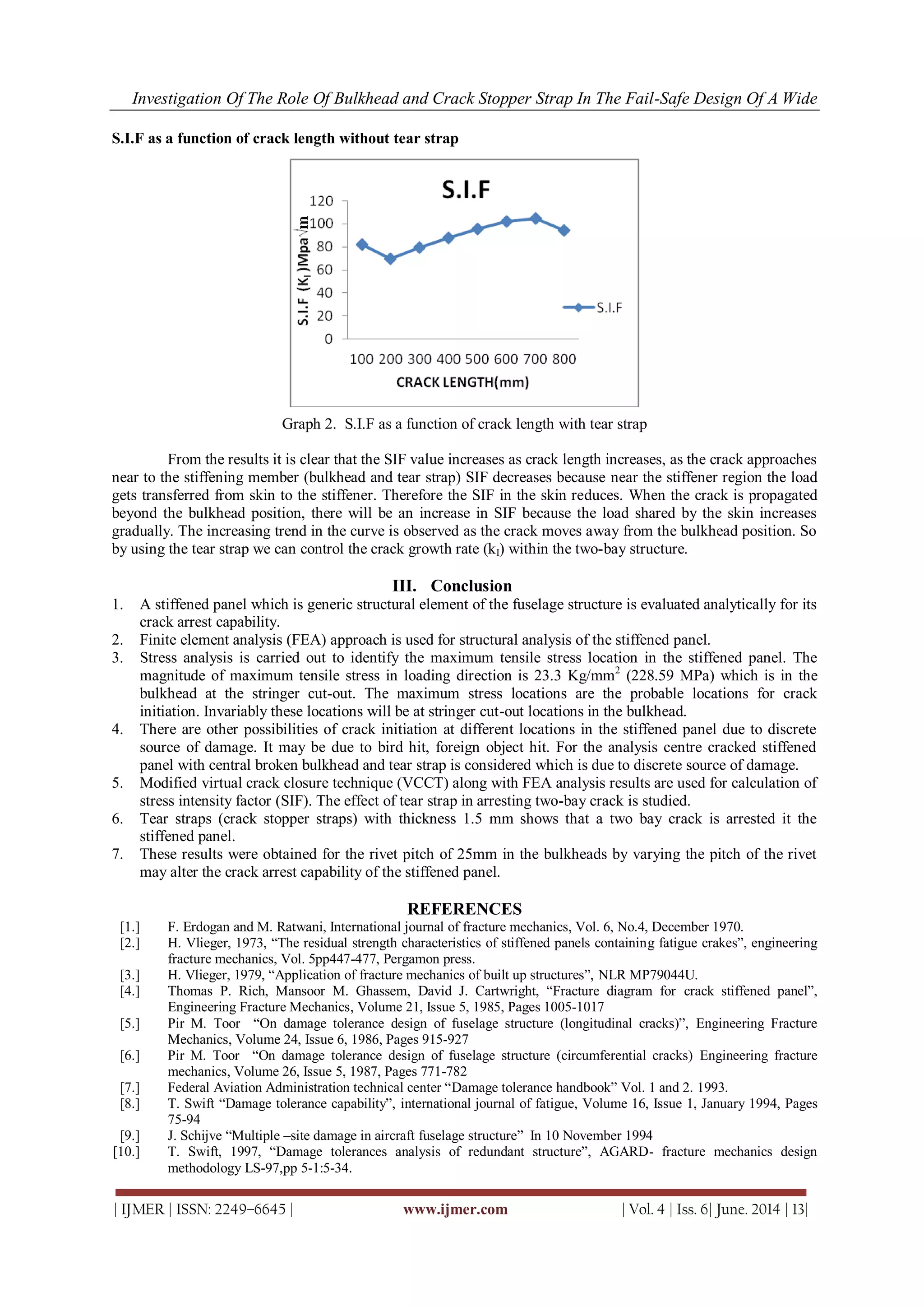 Investigation of the Role of Bulkhead and Crack Stopper Strap in the ...