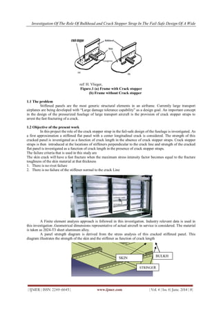 Investigation of the Role of Bulkhead and Crack Stopper Strap in the ...