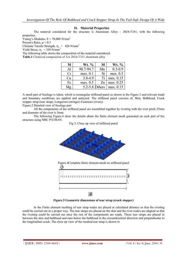 Investigation of the Role of Bulkhead and Crack Stopper Strap in the ...