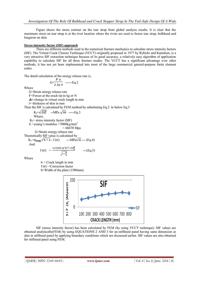 Investigation of the Role of Bulkhead and Crack Stopper Strap in the ...