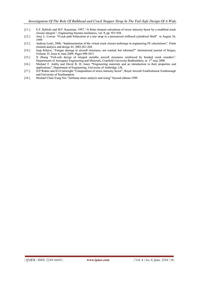 Investigation of the Role of Bulkhead and Crack Stopper Strap in the ...