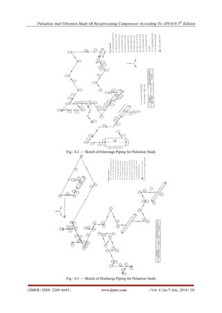 Pulsation and Vibration Study Of Reciprocating Compressor According To ...