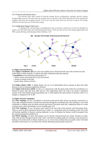 Zigbee Based Wireless Sensor Networks for Smart Campus | PDF