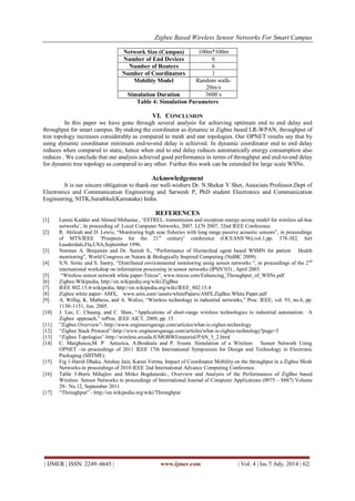 Zigbee Based Wireless Sensor Networks for Smart Campus | PDF