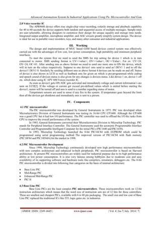 Advanced Automation System in Industrial Applications Using PIC ...