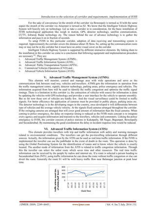 Introduction to the selection of corridor and requirements ...