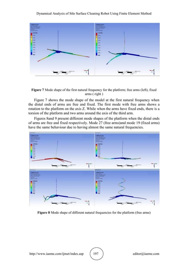 DYNAMICAL ANALYSIS OF SILO SURFACE CLEANING ROBOT USING FINITE ELEMENT METHOD | PDF