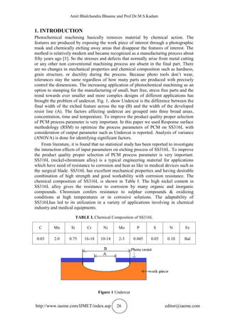 EXPERIMENTAL INVESTIGATION OF PCM USING RESPONSE SURFACE METHODOLOGY ON ...