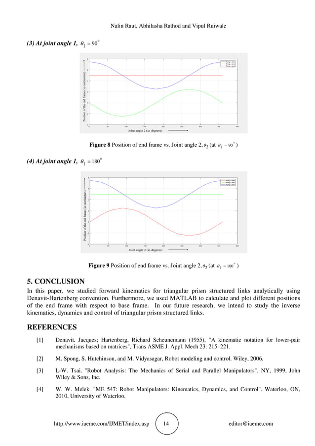 FORWARD KINEMATIC ANALYSIS OF A ROBOTIC MANIPULATOR WITH TRIANGULAR PRISM STRUCTURED LINKS | PDF