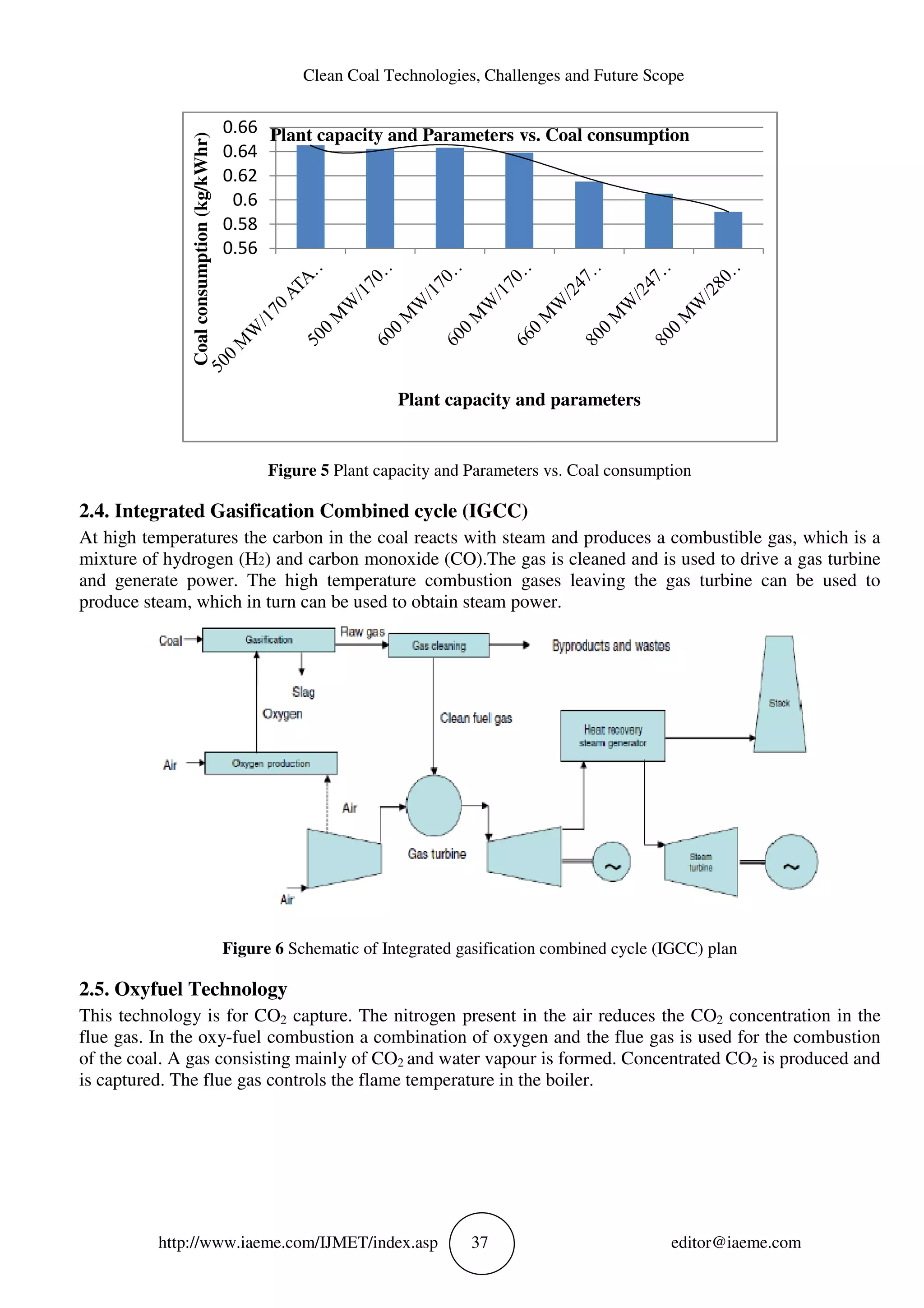 CLEAN COAL TECHNOLOGIES, CHALLENGES AND FUTURE SCOPE | PDF