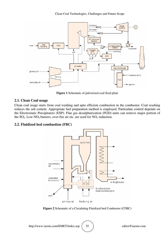 CLEAN COAL TECHNOLOGIES, CHALLENGES AND FUTURE SCOPE | PDF