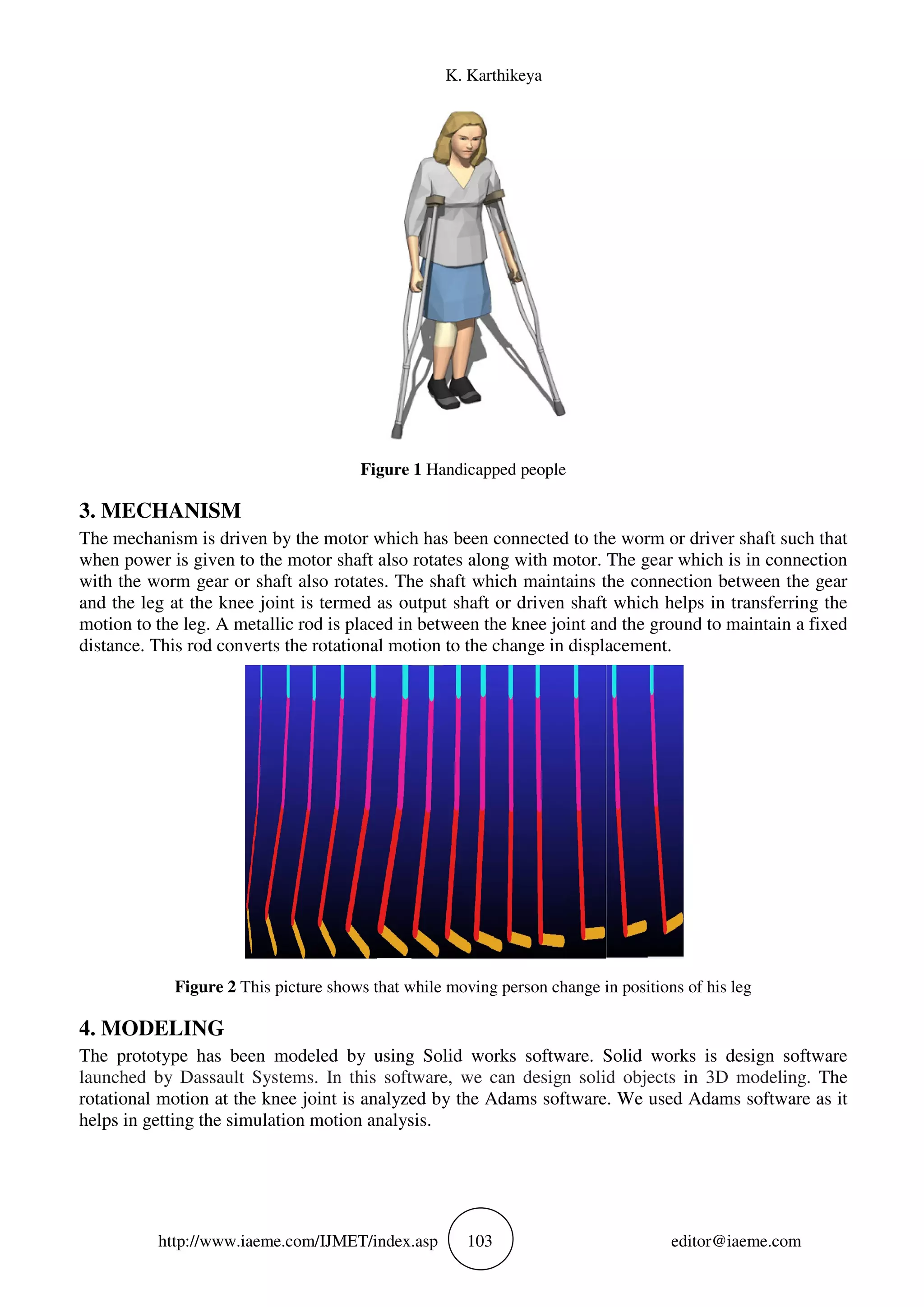 SIMULATION AND ANALYSIS PROSTHETIC LEG | PDF