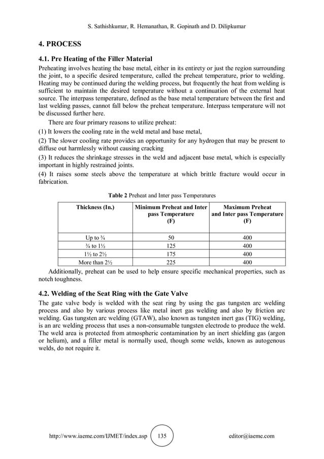 DESIGN AND ANALYSIS OF GATE VALVE BODY AND SEAT RING | PDF