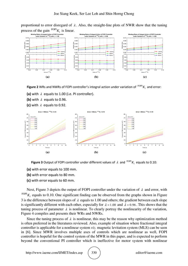 FRACTIONAL-ORDER PROPORTIONALINTEGRAL (FOPI) CONTROLLER FOR MECANUM-WHEELED ROBOT (MWR) IN PATH ...