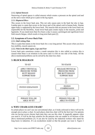 CHAIR-LESS CHAIR FOR LUMBAR PAIN REDUCTION | PDF