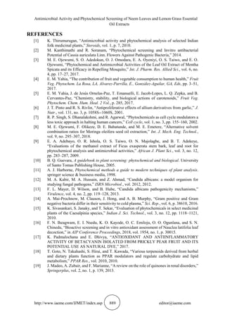 ANTIMICROBIAL ACTIVITY AND PHYTOCHEMICAL SCREENING OF NEEM LEAVES AND ...