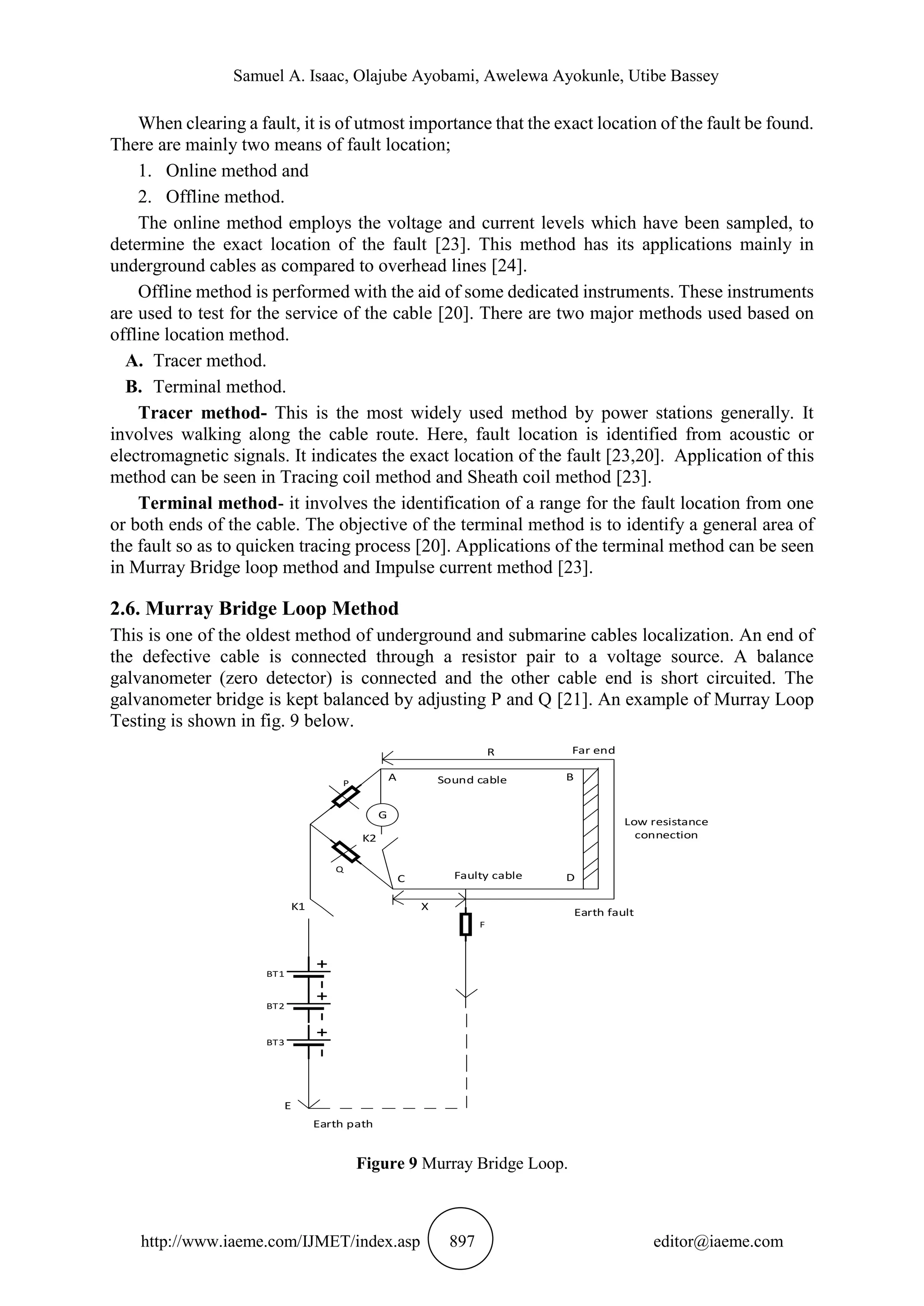 Arduino Microcontroller Based Underground Cable Fault Distance Locator Pdf 