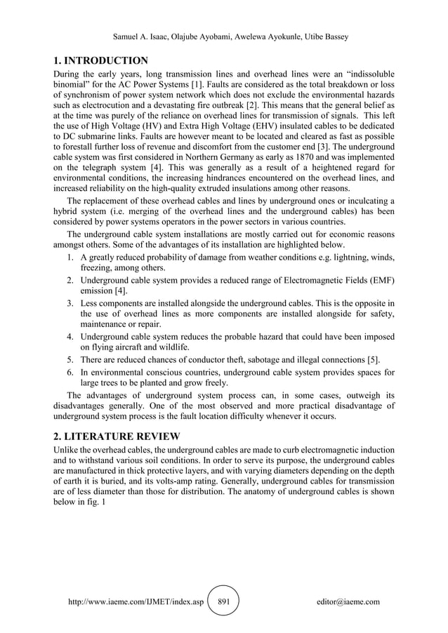 Arduino Microcontroller Based Underground Cable Fault Distance Locator Pdf 