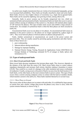 ARDUINO MICROCONTROLLER BASED UNDERGROUND CABLE FAULT DISTANCE LOCATOR | PDF | Consumer ...