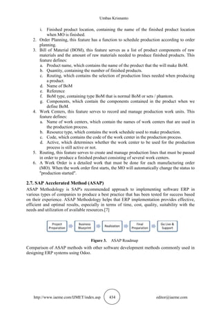 DEVELOPMENT, CONFIGURATION AND IMPLEMENTATION OPEN SOURCE ERP IN MANUFACTURING MODUL WITH ...