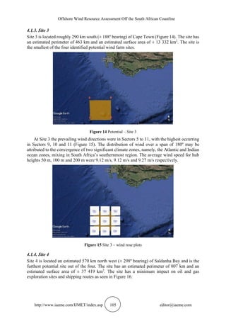 OFFSHORE WIND RESOURCE ASSESSMENT OFF THE SOUTH AFRICAN COASTLINE | PDF