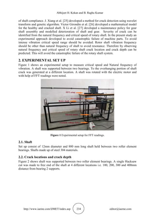 CRITICAL SPEED AND NATURAL FREQUENCY ANALYSIS OF CRACKED ROTOR SHAFT | PDF