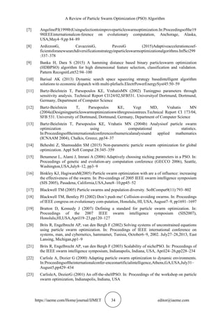 A REVIEW OF PARTICLE SWARM OPTIMIZATION (PSO) ALGORITHM | PDF