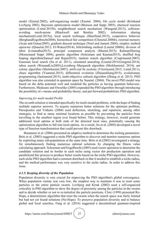 A REVIEW OF PARTICLE SWARM OPTIMIZATION (PSO) ALGORITHM | PDF