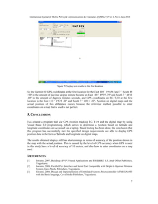 EGT10 DESIGN AND APPLICATION FOR POSITION GPS TRACKER WITH VISUAL BASIC | PDF | Computer ...