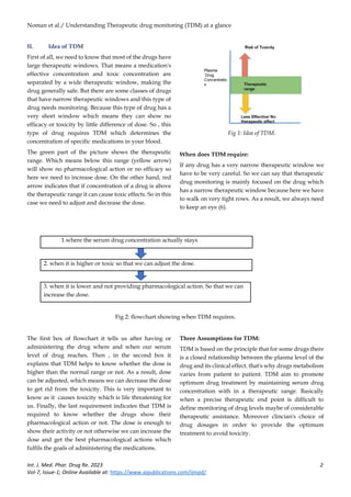 Understanding Therapeutic drug monitoring (TDM) at a glance | PDF