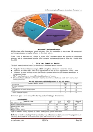 A Neuromarketing Study on Mongolian Consumers’ Buying Decision Process | PDF