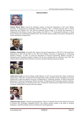 IoT based Environmental Monitoring and Control System | PDF