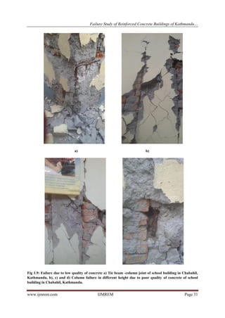 Failure Study of Reinforced Concrete Buildings of Kathmandu Valley In ...