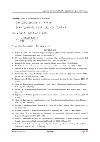 Lyapunov-type inequalities for a fractional q, -difference equation ...