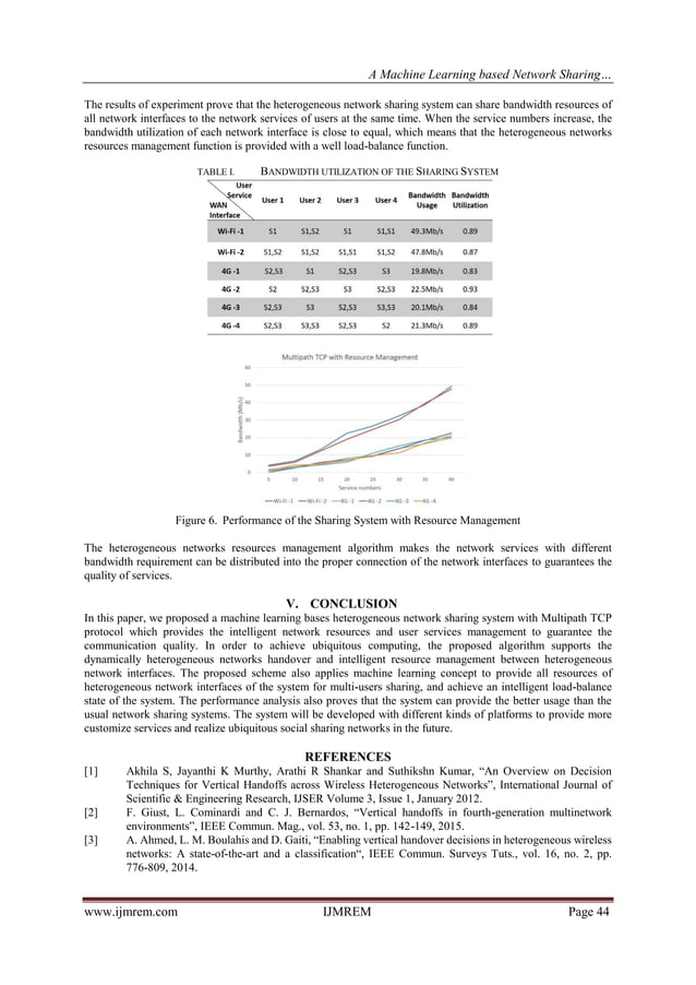 A Machine Learning based Network Sharing System Design with MPTCP | PDF | Computer Networking ...