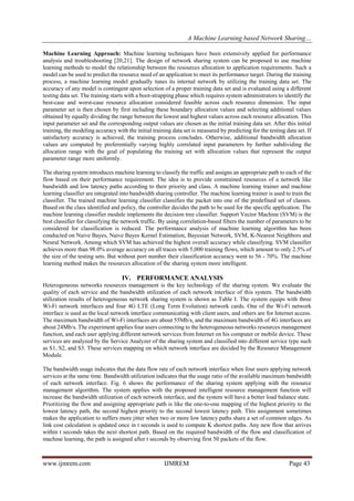 A Machine Learning based Network Sharing System Design with MPTCP | PDF