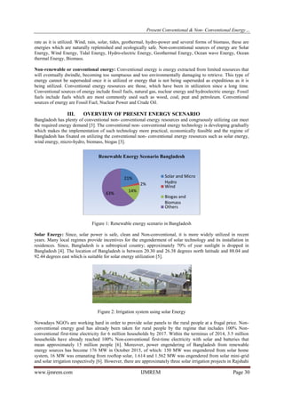 Present Conventional & Non- Conventional Energy Scenario in Bangladesh ...