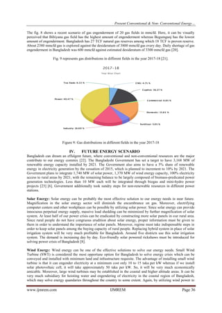 Present Conventional & Non- Conventional Energy Scenario in Bangladesh ...