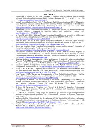 Design of Cold Recycled Emulsified Asphalt Mixtures Using Portland ...