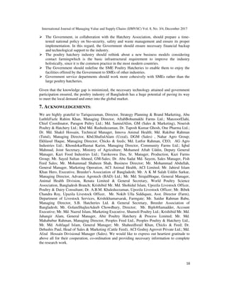 VALUE CHAIN OF POULTRY HATCHERIES IN BANGLADESH: A COMPARATIVE STUDY OF ...