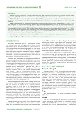 International Journal of Neurological Disorders | PDF