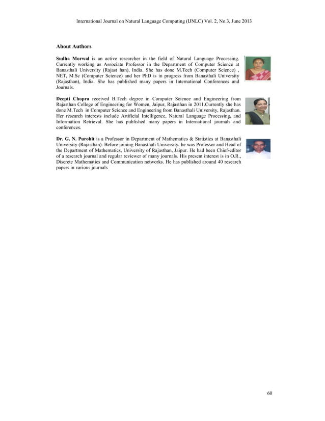 Ijnlc020306NAMED ENTITY RECOGNITION IN NATURAL LANGUAGES USING TRANSLITERATION | PDF