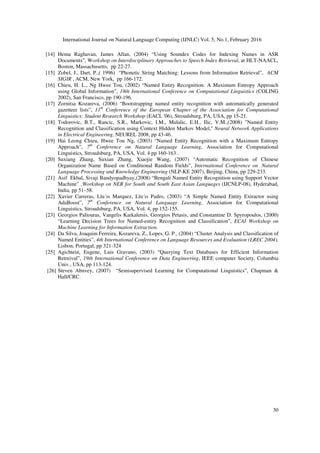 ISSUES AND CHALLENGES IN MARATHI NAMED ENTITY RECOGNITION | PDF