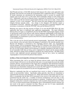 TRENDS TOWARD REAL-TIME NETWORK DATA STEGANOGRAPHY | PDF | Internet | Computing