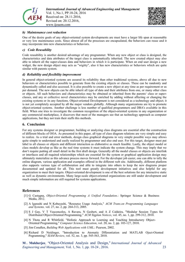 Object-Oriented Analysis and Design | PDF