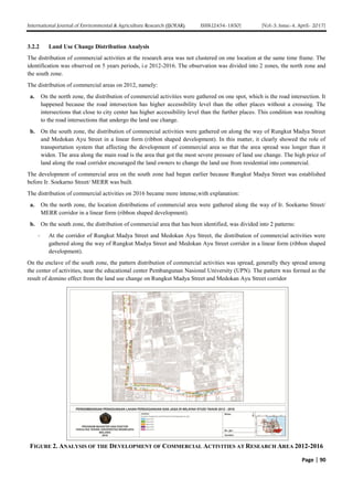 The Factors of Land use Conversion from Settlement Area to Commercial ...